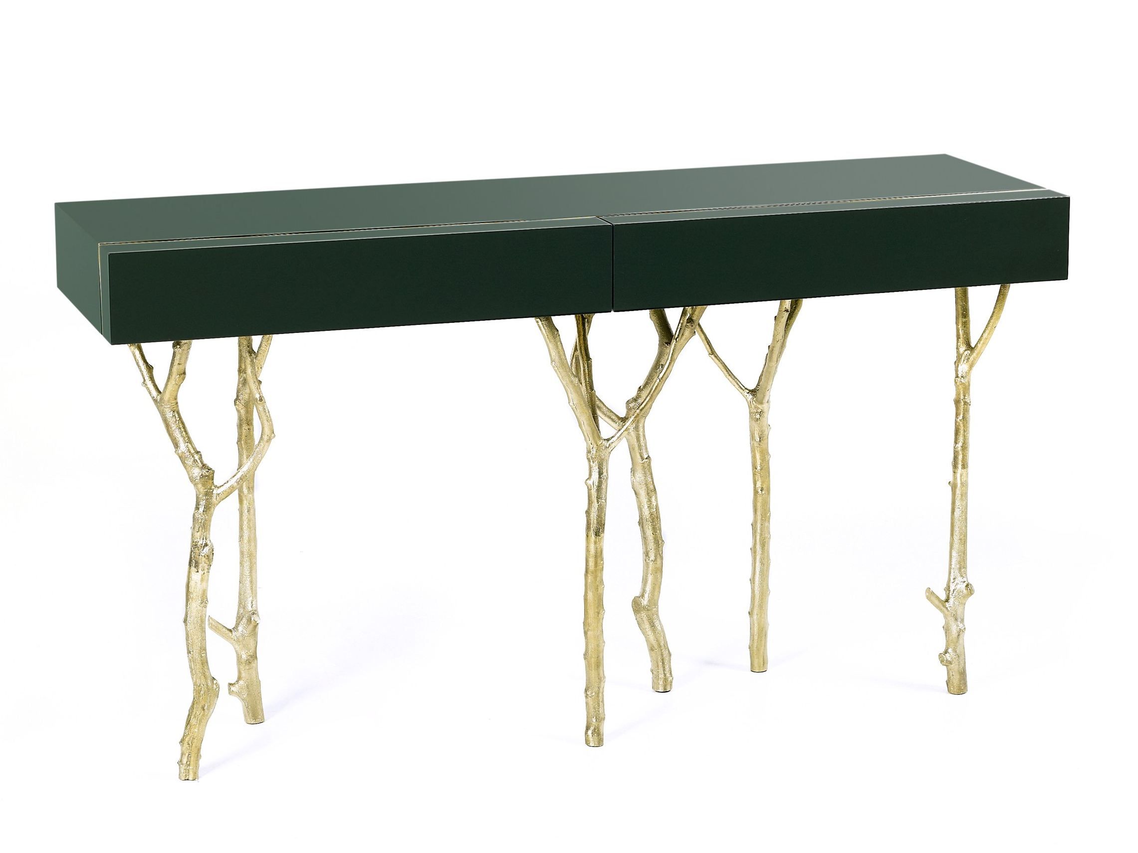FIG TREE Rectangular console table with drawers By Ginger & Jagger