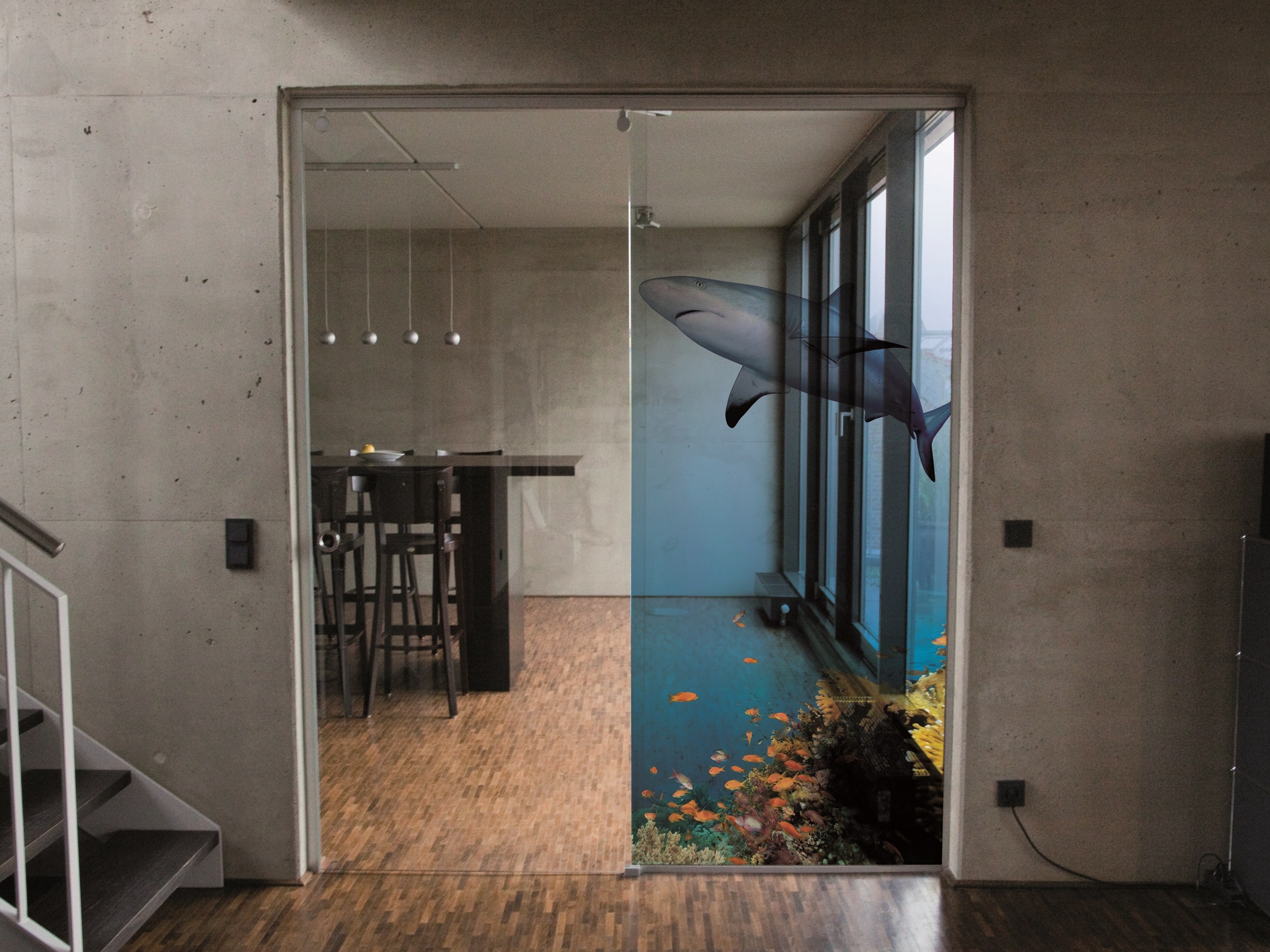 SCOTCHCAL™ 8150 CLEAR VIEW Window film By 3M Italia