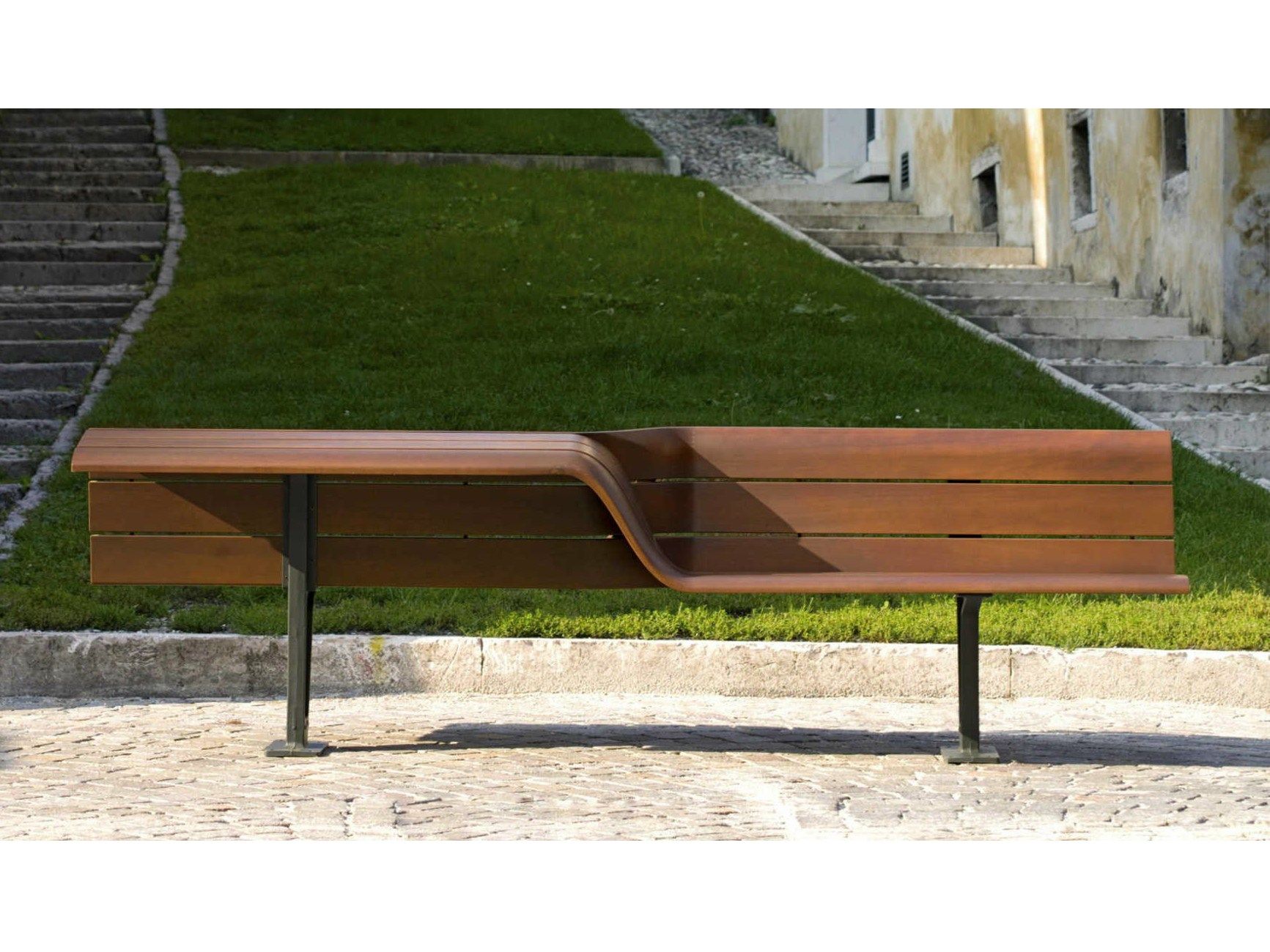 SEDIS, SEDIS TORSION | Bench By Metalco design Antonio Citterio, Toan ...