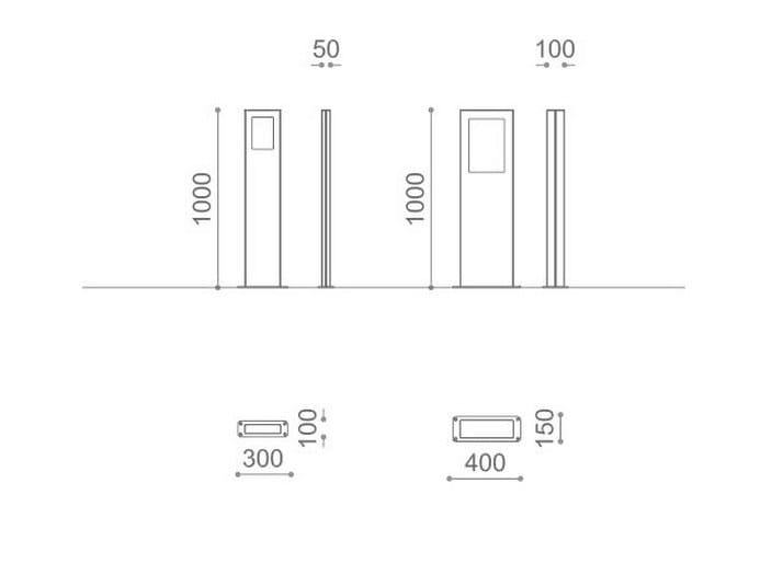 WORD | Poller Fester Poller aus Stahl By Metalco | design Sjit