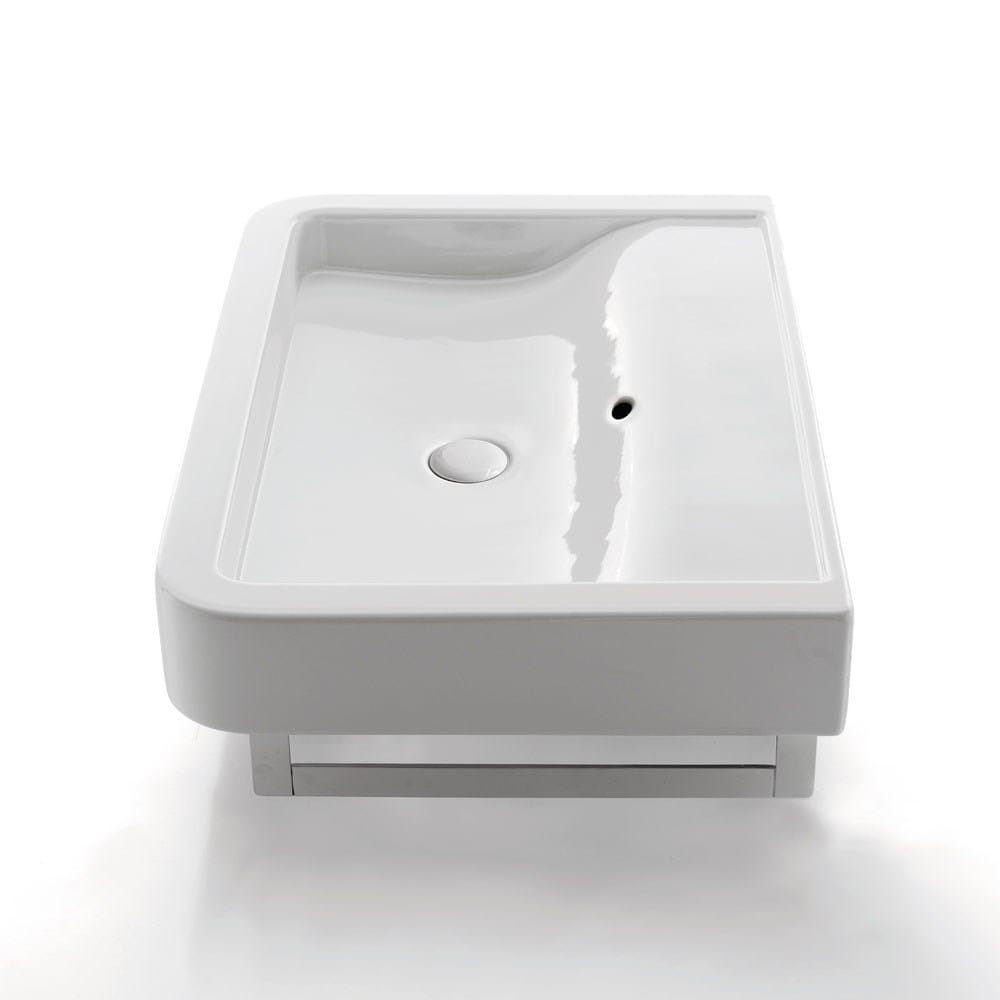OPERA | Washbasin with towel rail By Ceramica Cielo