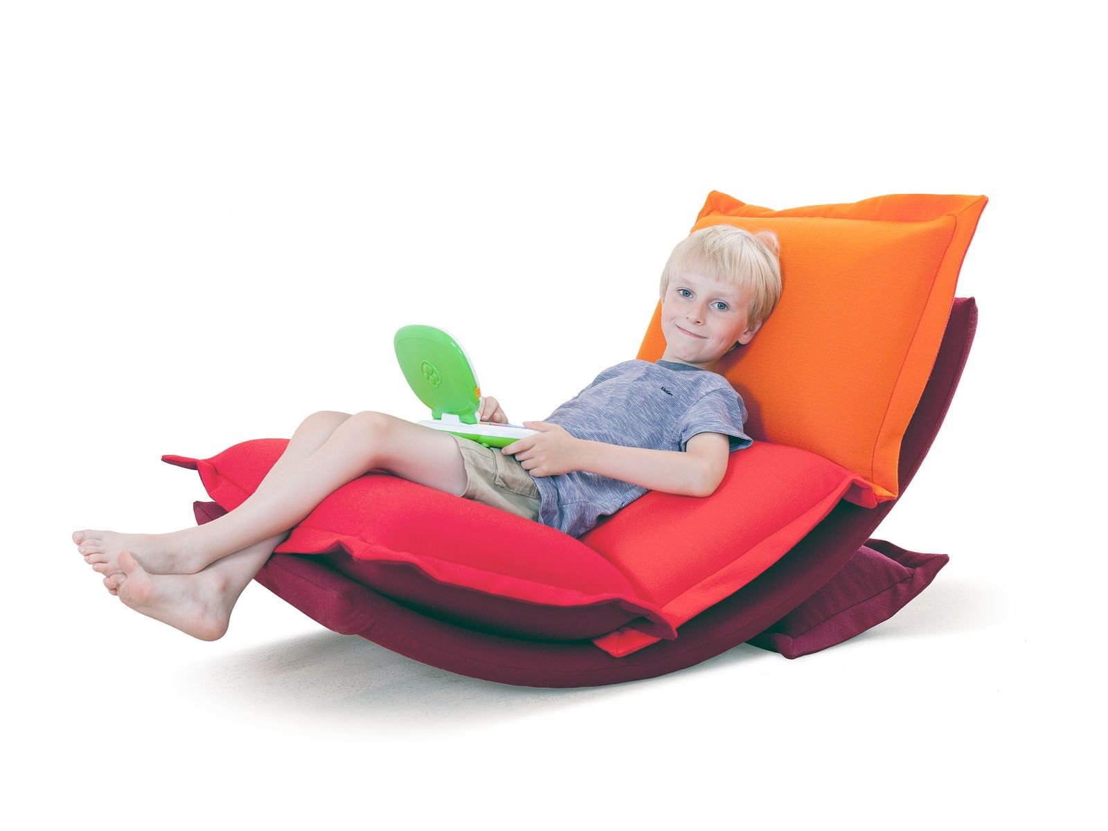 Rocking fabric Kids armchair OPS! JUNIOR By Sedes Regia design Jonas ...