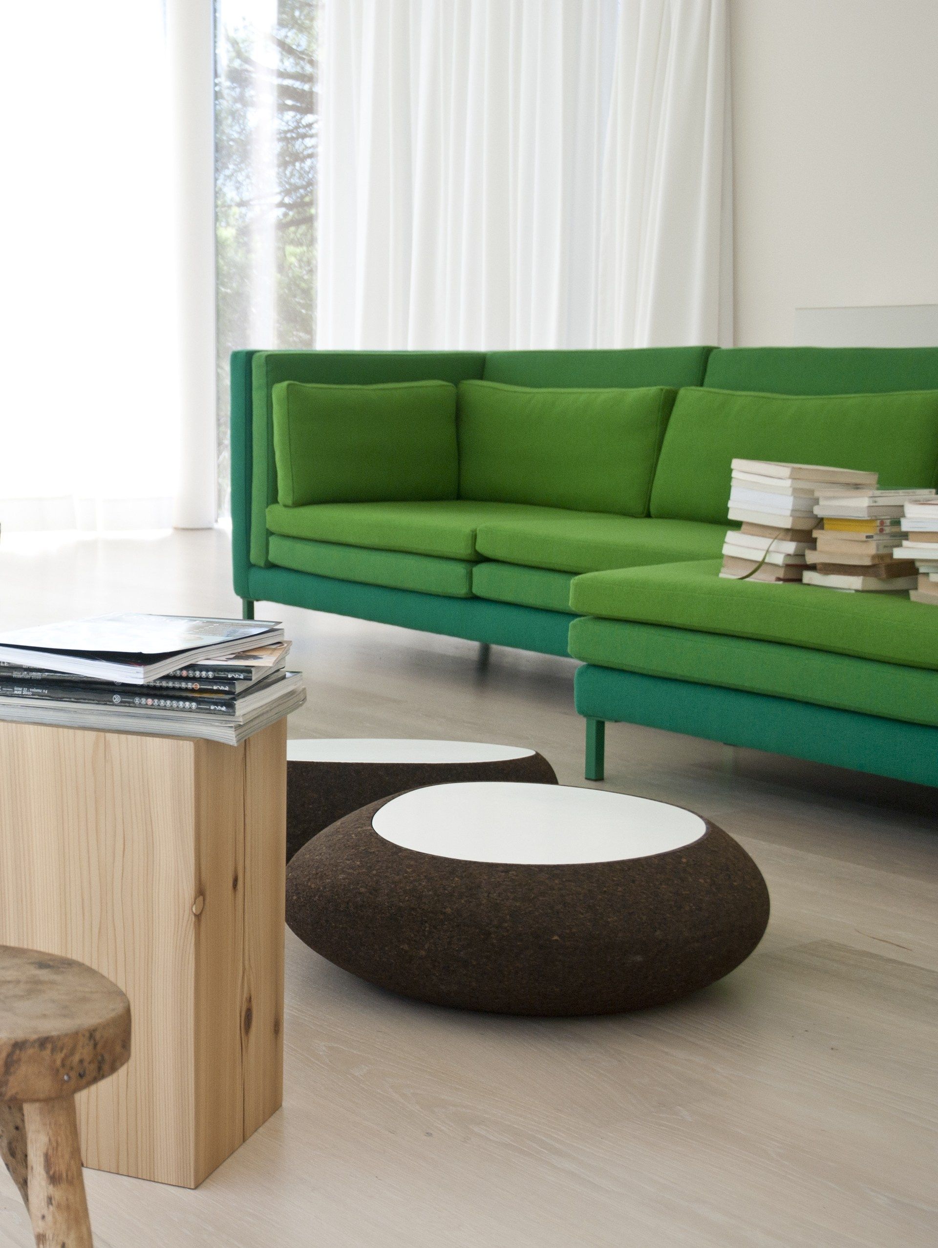 Canapé modulable en tissu LAYER By Branca Lisboa design Marco Sousa Santos