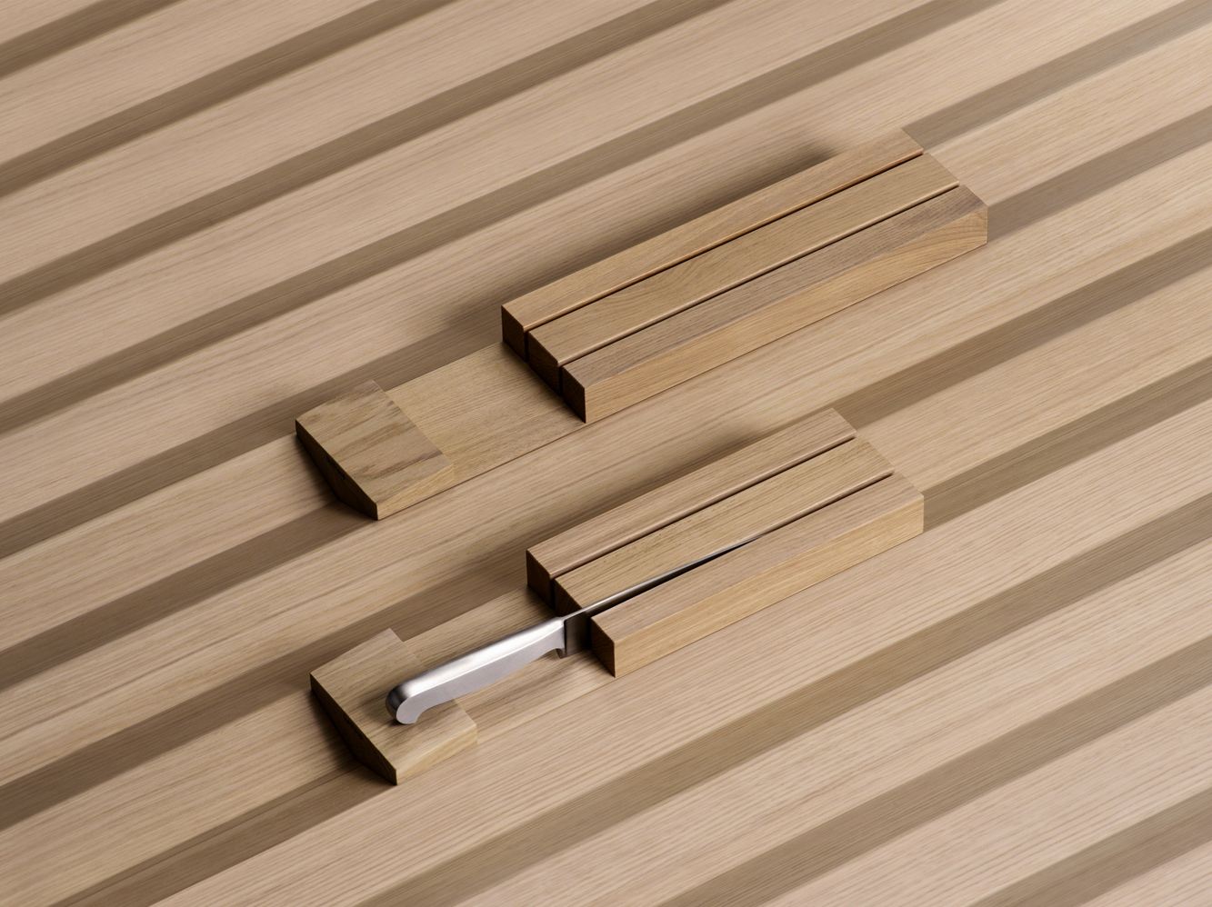 B3 INTERIOR SYSTEM | Wooden knife block By Bulthaup