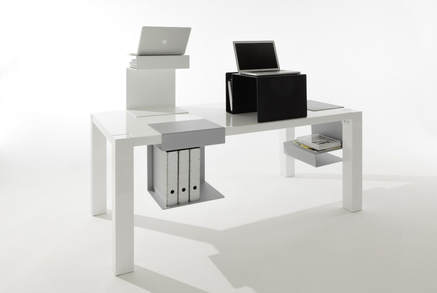 Coffee table with integrated magazine rack HUK By Müller Small Living ...