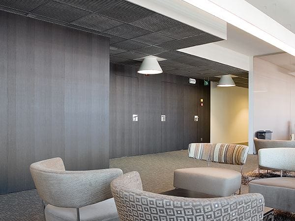 Direct light ceiling lamp USL 6060 FOR MODULAR CEILING By Flos