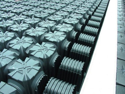 The plastic formwork for ventilated floors MULTIMODULO By Geoplast