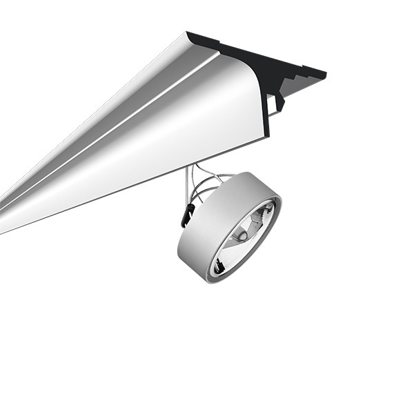 Recessed Track-Light LIGHTLIGHT® IN SYSTEM PROFILE W-W By Flos