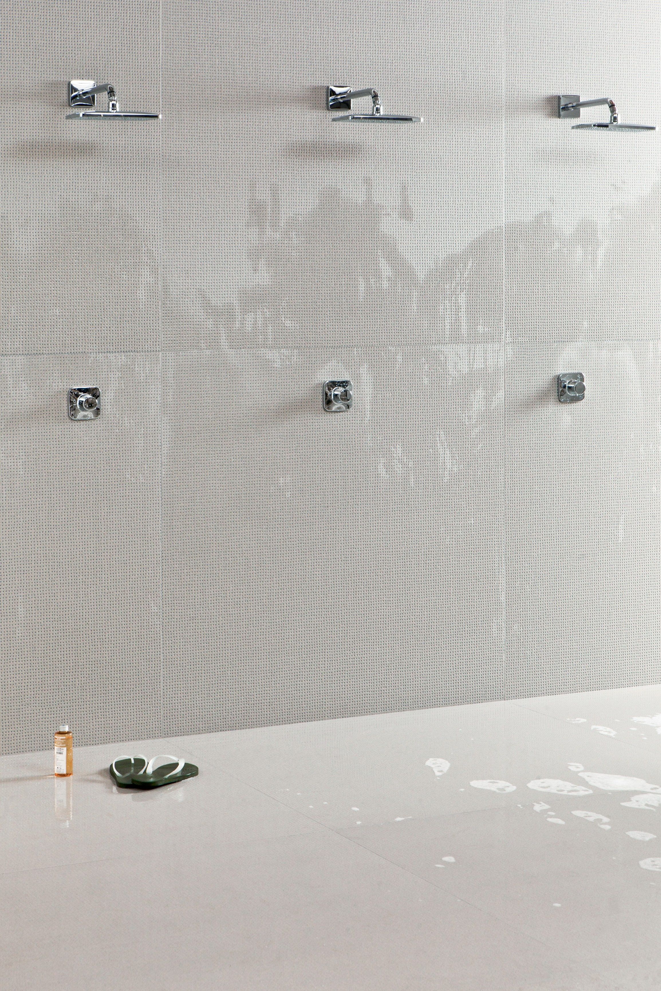 PICO DOWN NATURAL GRIS Porcelain stoneware wall tiles By Mutina