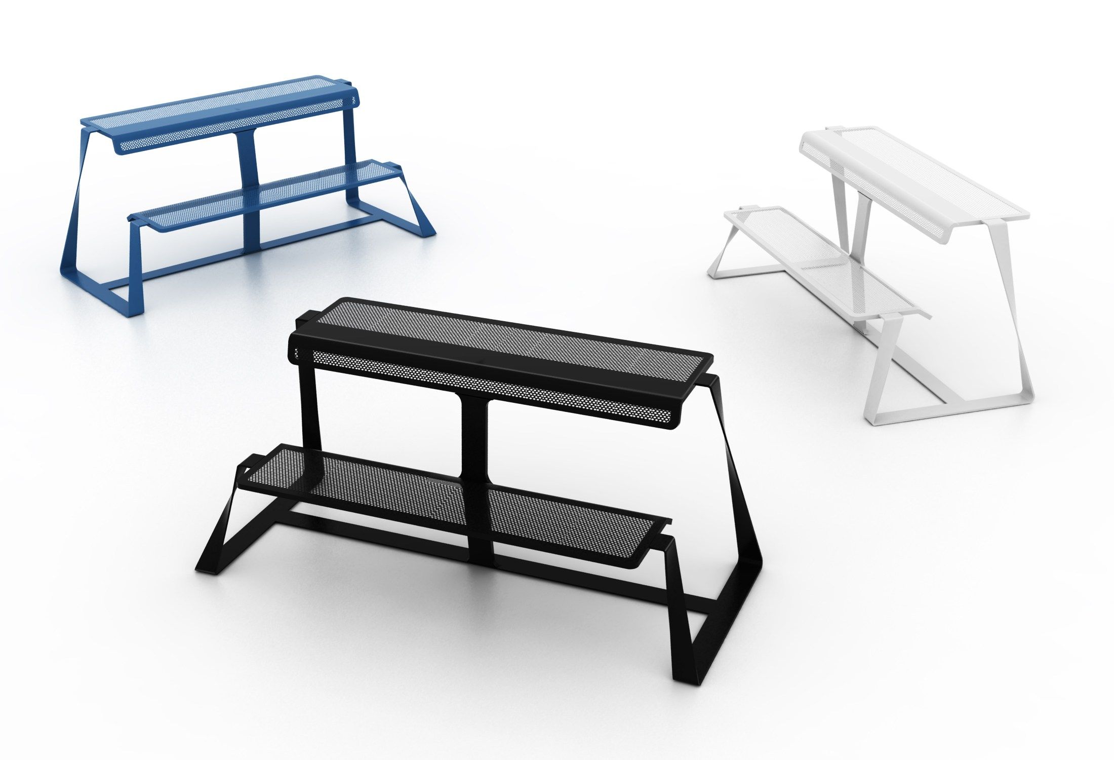 T-BENCH Metal Bench By altreforme | design B-bold