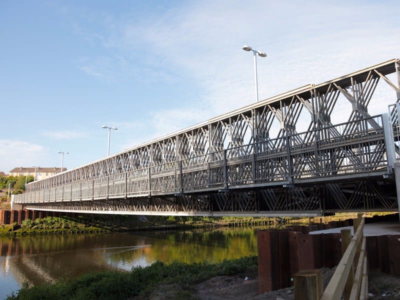 JANSON PANEL BRIDGES Ponte modulare pesante By Janson Bridging