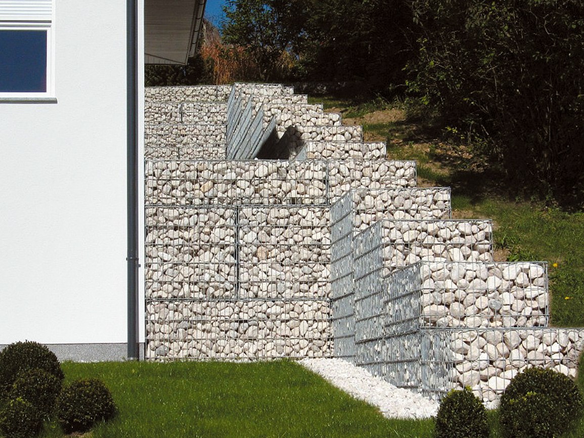 NATURAL STONE BOX Electrically welded mesh Gabion and mesh for river ...
