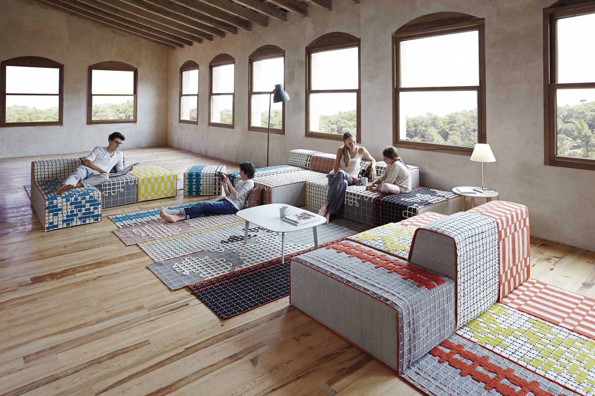 BANDAS | Rug Handmade rug By GAN | design Patricia Urquiola
