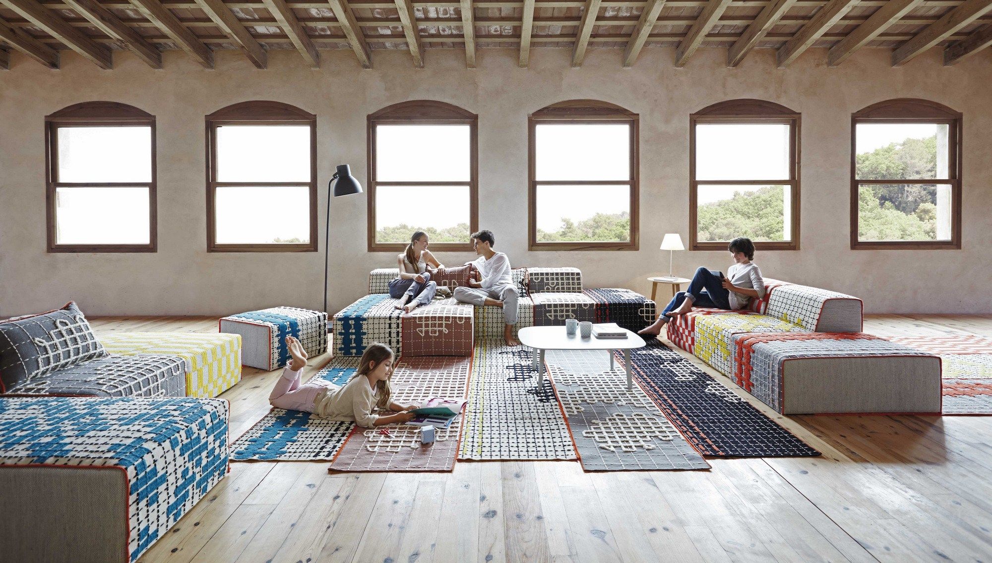 BANDAS | Rug Handmade rug By GAN | design Patricia Urquiola