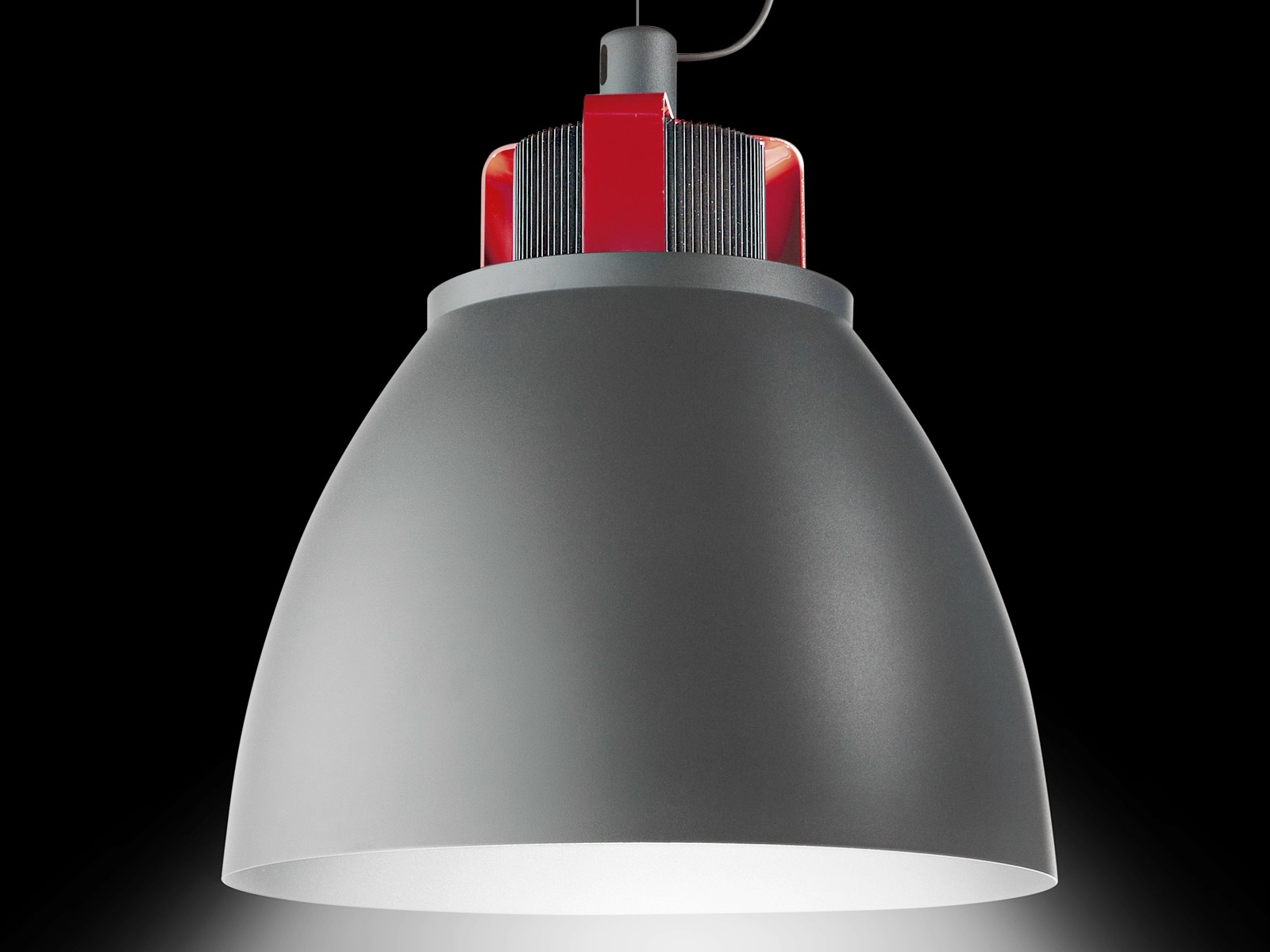 Lampada a sospensione a LED a luce diretta in alluminio CONDOR By ...