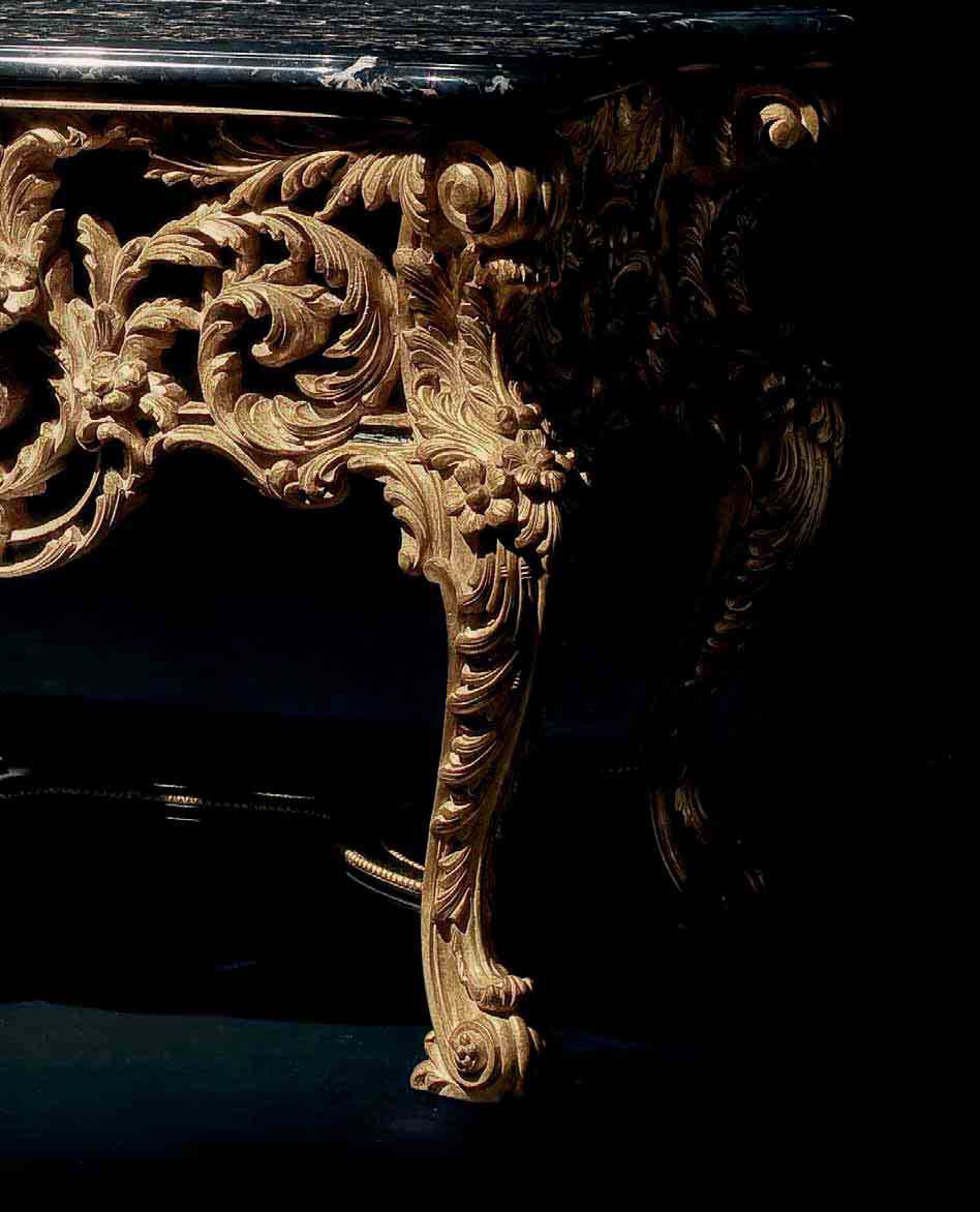 MG 5250 Rectangular wooden console table By OAK