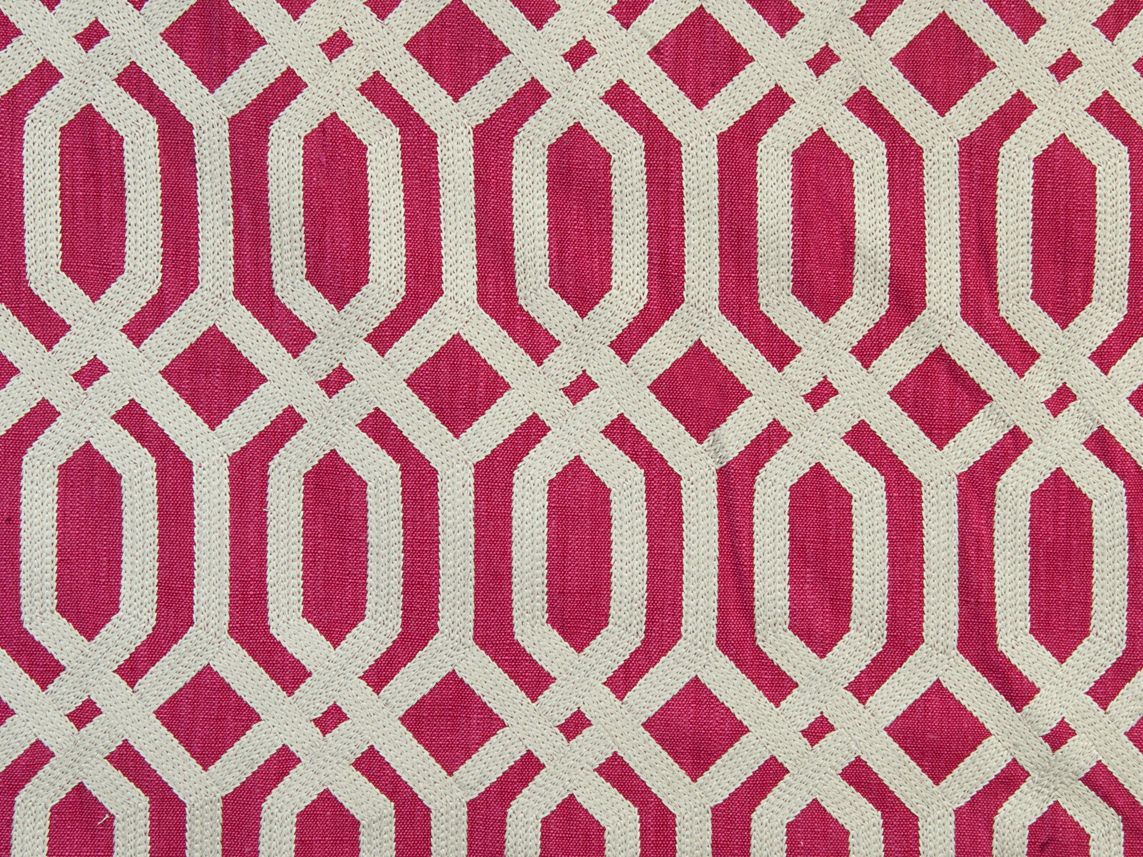 TRELLIS ADDICTION Upholstery fabric with graphic pattern By Aldeco
