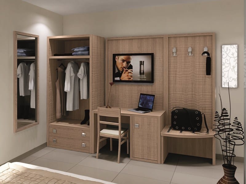 FASHION Porta-malas de aglomerado melamínico By Mobilspazio