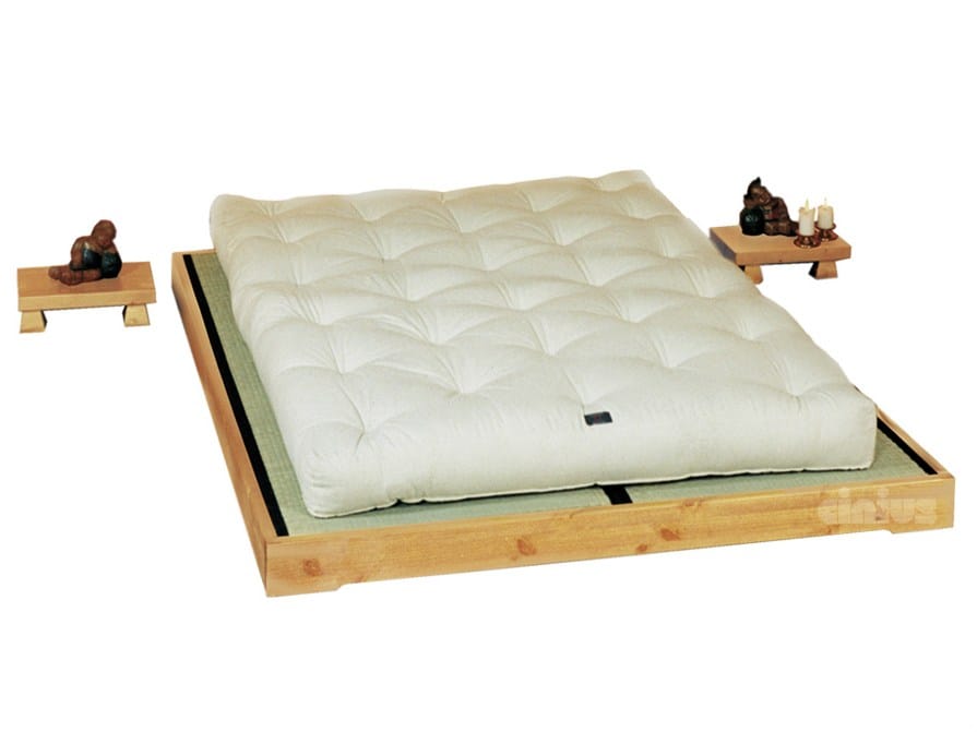Tatami solid wood bed NOKIDO By Cinius
