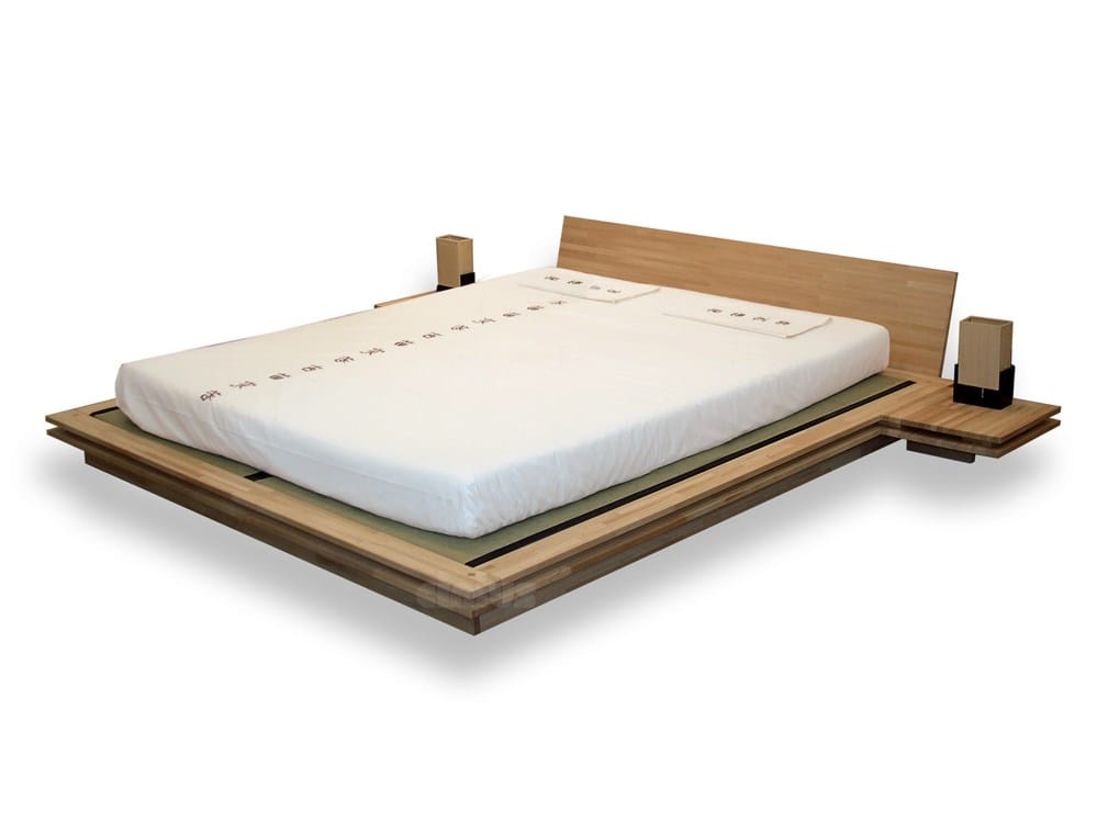 Tatami wooden double bed TOKI By Cinius