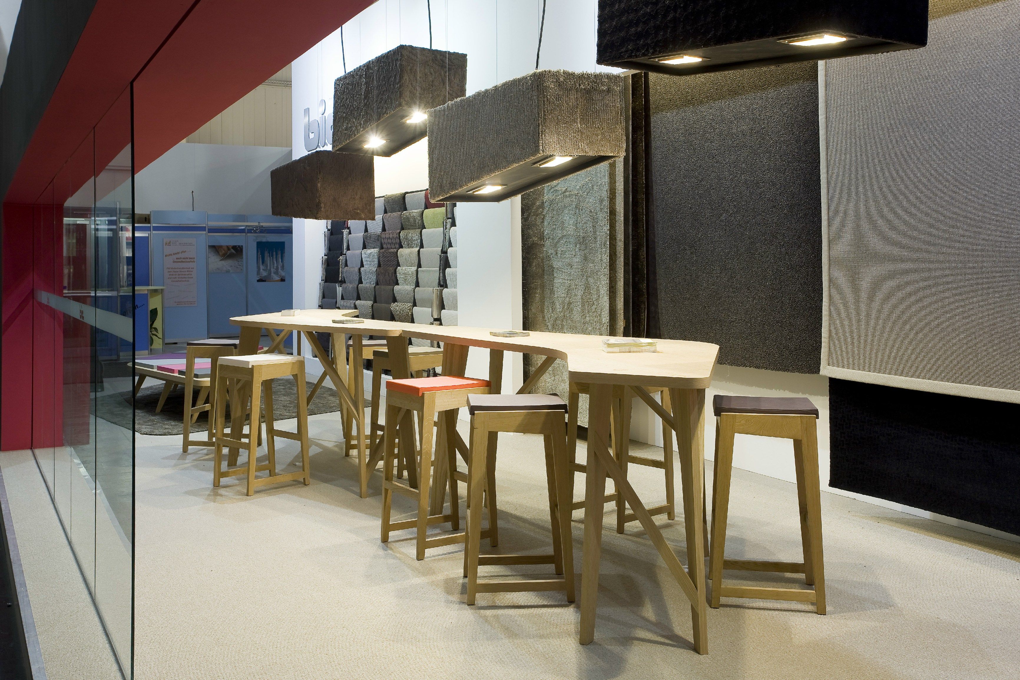 Wooden high table ROOM 26 BAR TABLE By Quinze & Milan