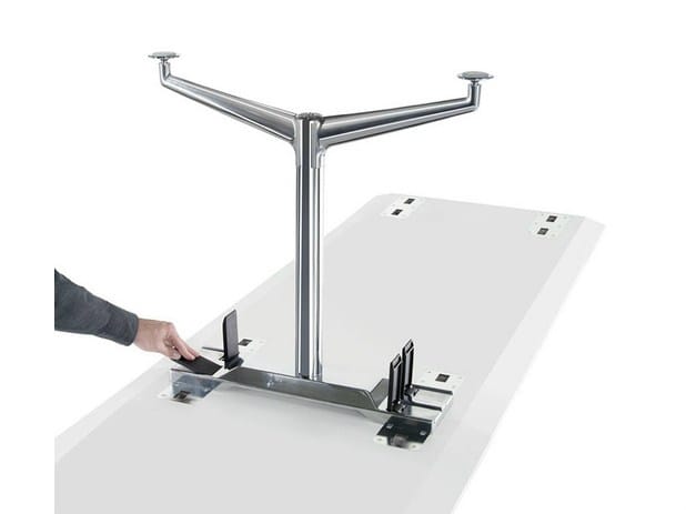 Modular folding meeting table FINA FLEX CONFERENCE By Brunner design ...