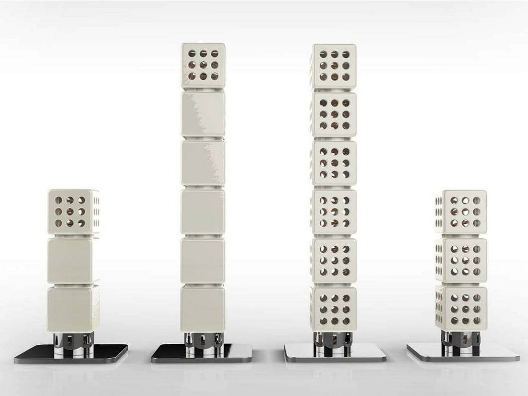 THERMOSTACK TOWER Modular ceramic decorative radiator By LA ...