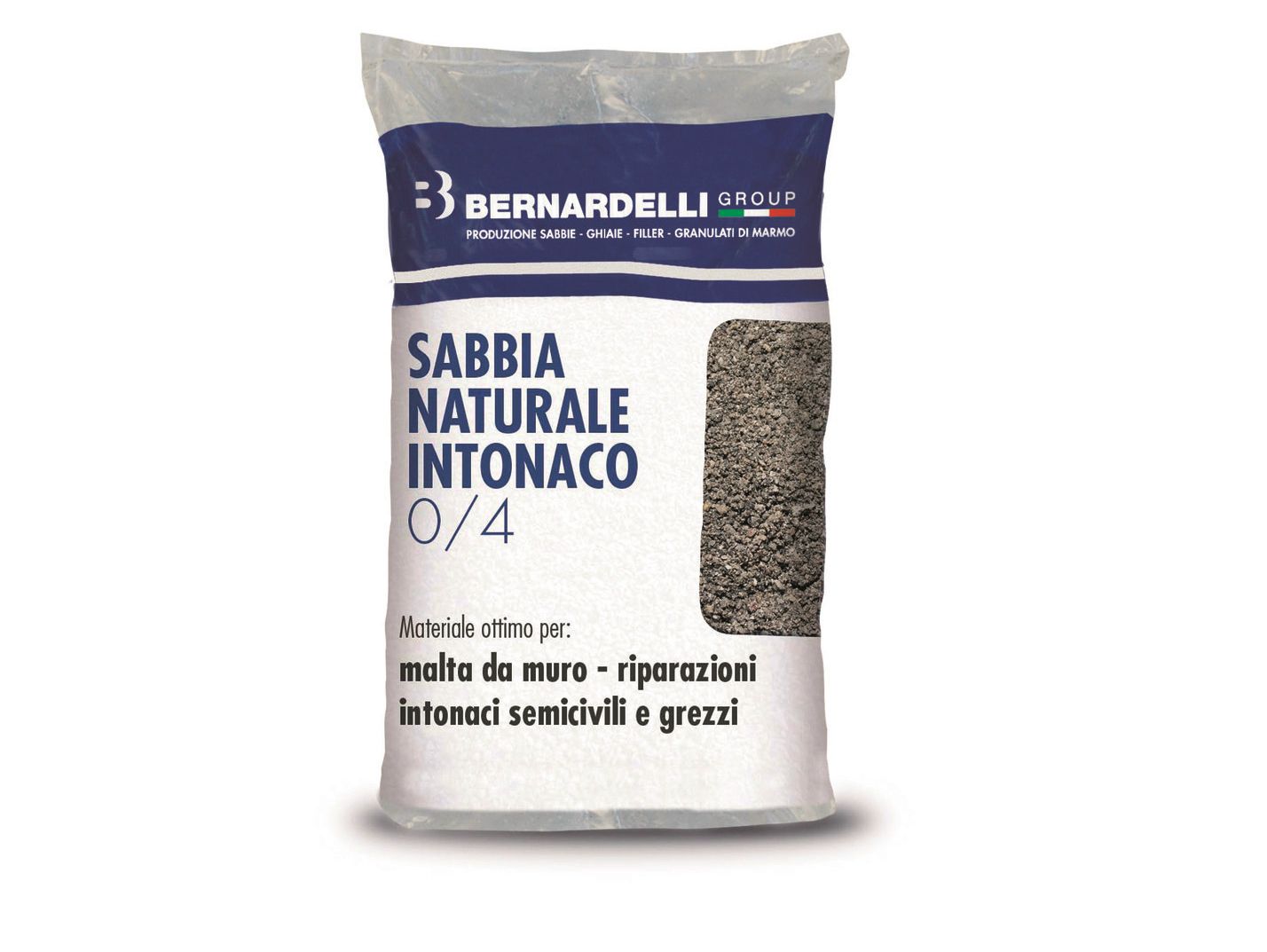 Sable de rivière PLASTER NATURAL SAND 0/4 By Bernardelli Group