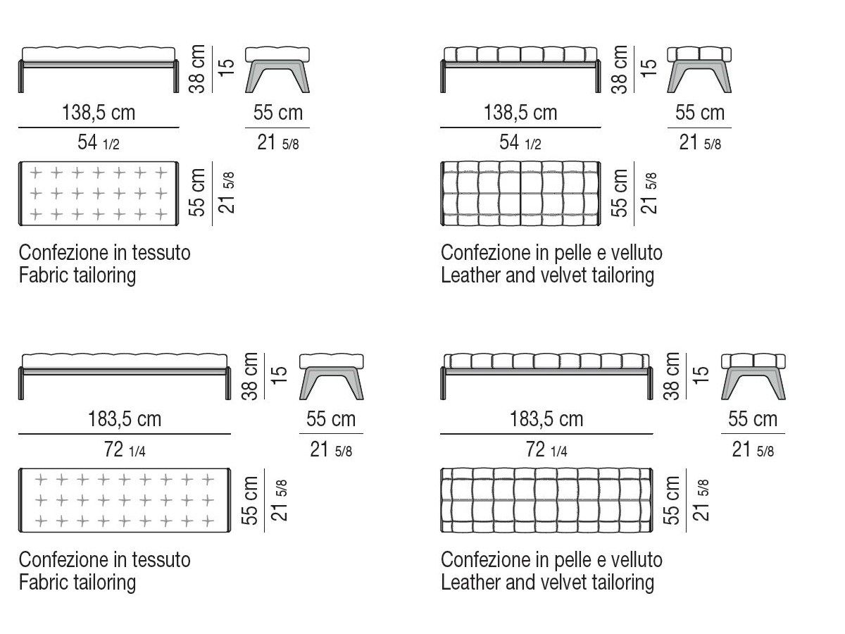 KIRK Bench By Minotti | design Rodolfo Dordoni