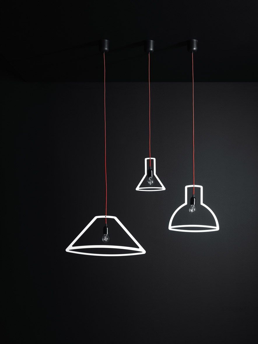 Direct light pendant lamp OUTLINER By Boffi design Martin Schmitz