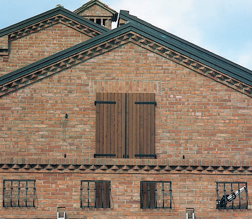 Special piece for fair faced brickwork COPRIMURETTE, CORNICI E ANGOLARI ...