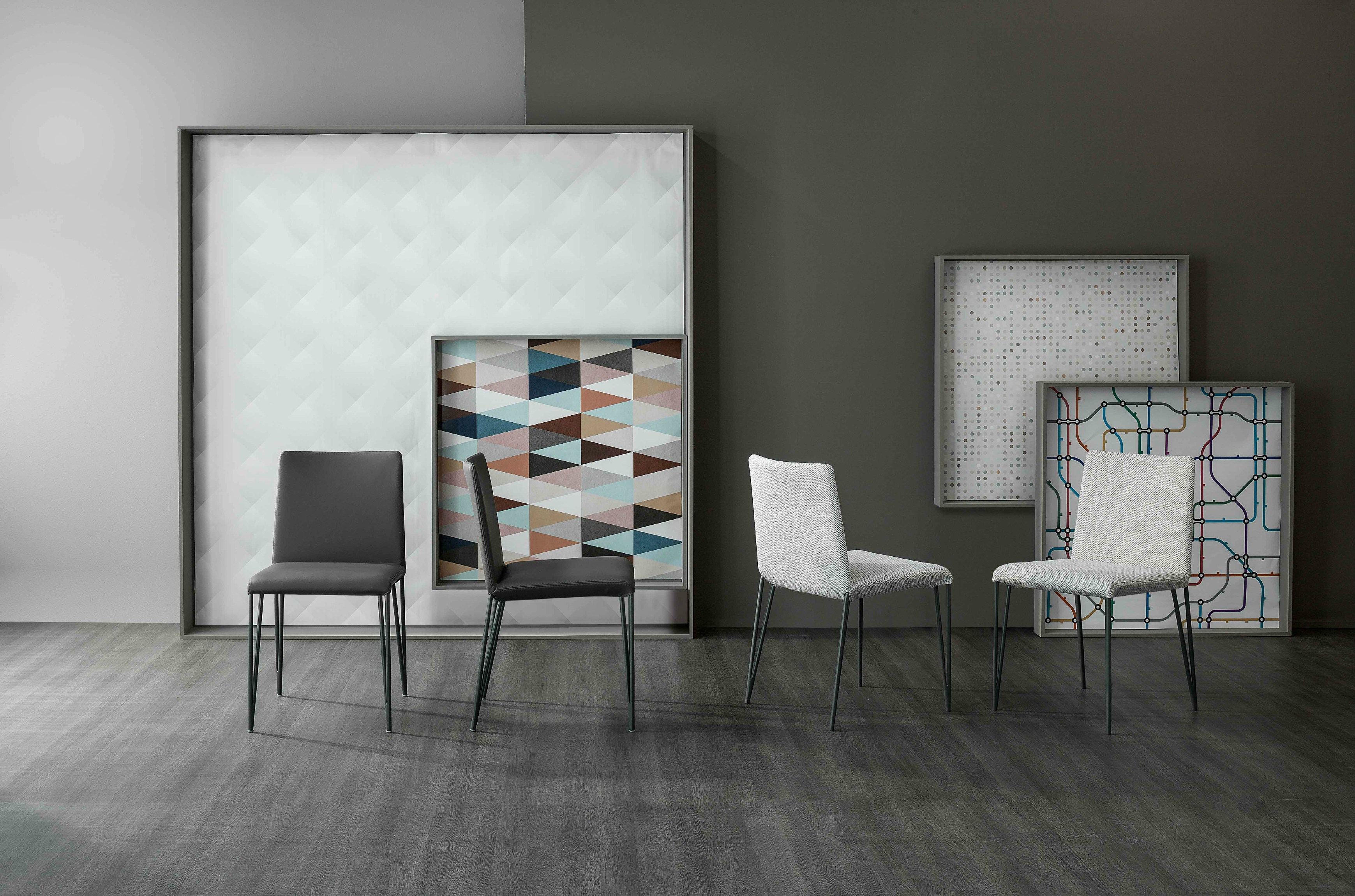 FILLY Upholstered fabric chair with removable cover By Bonaldo | design ...