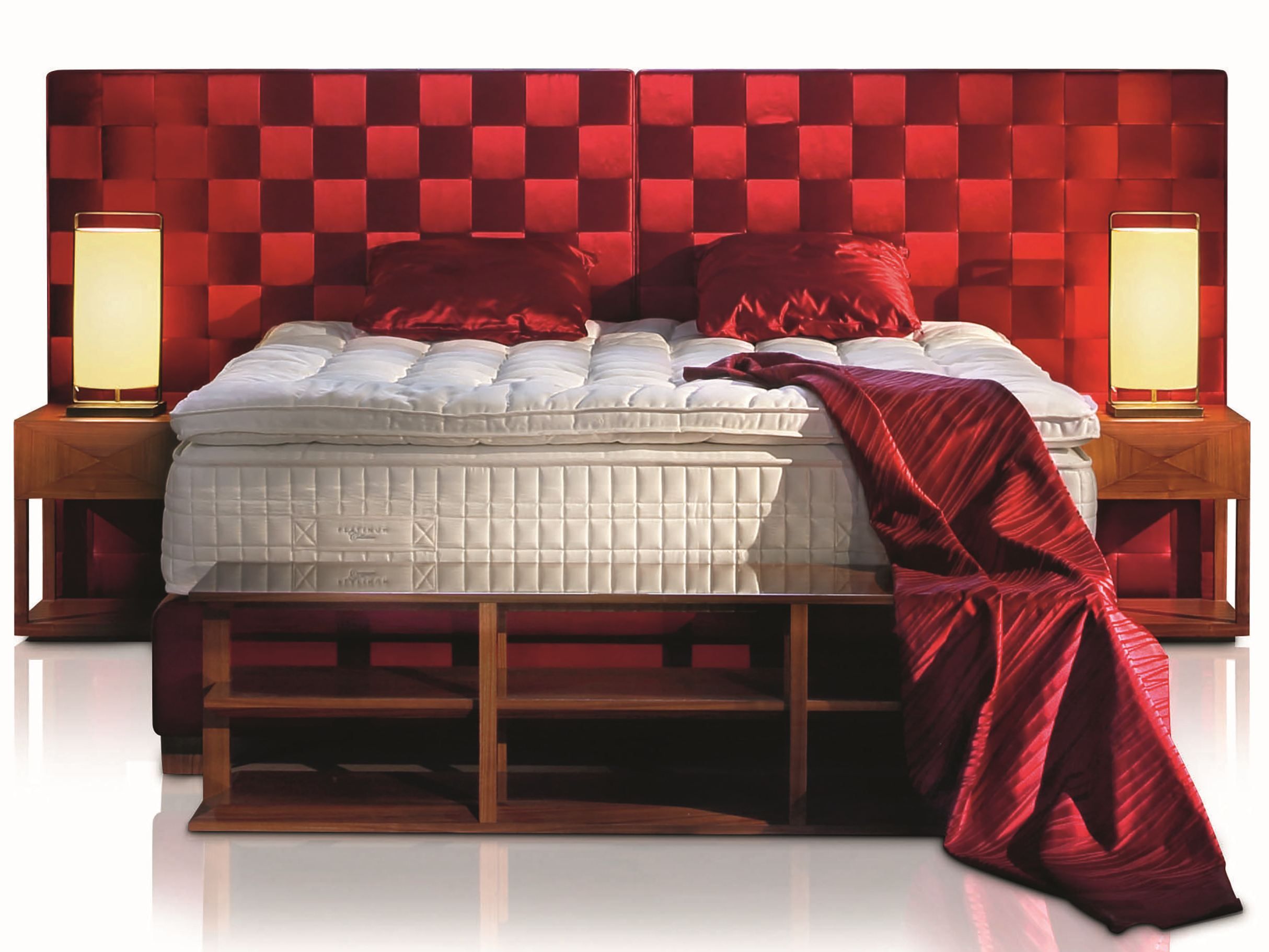 High headboard for double bed GRAND SOIREE By Treca Paris design Matteo ...