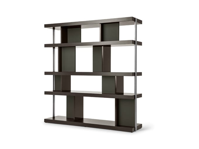 JOBS | Double-sided bookcase By Poltrona Frau design Rodolfo Dordoni