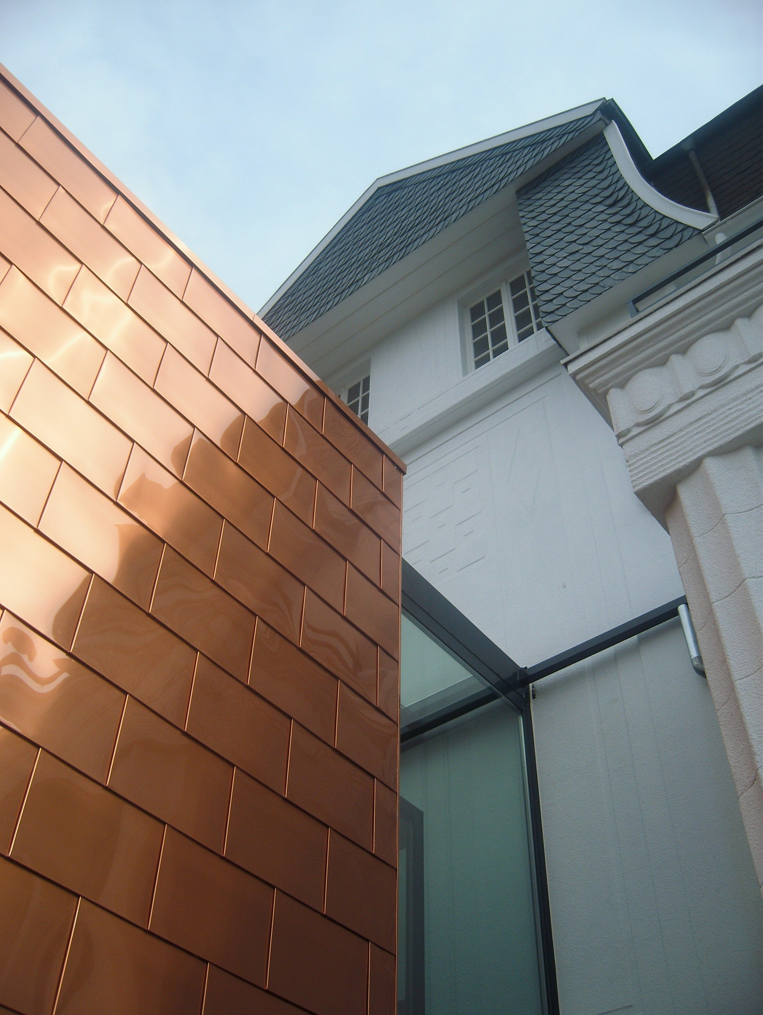 Metal sheet and panel for roof / Panel for facade TECU® Classic_coated ...