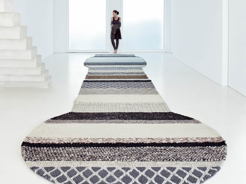 Rectangular wool rug RECTANGULAR By GAN design Patricia Urquiola