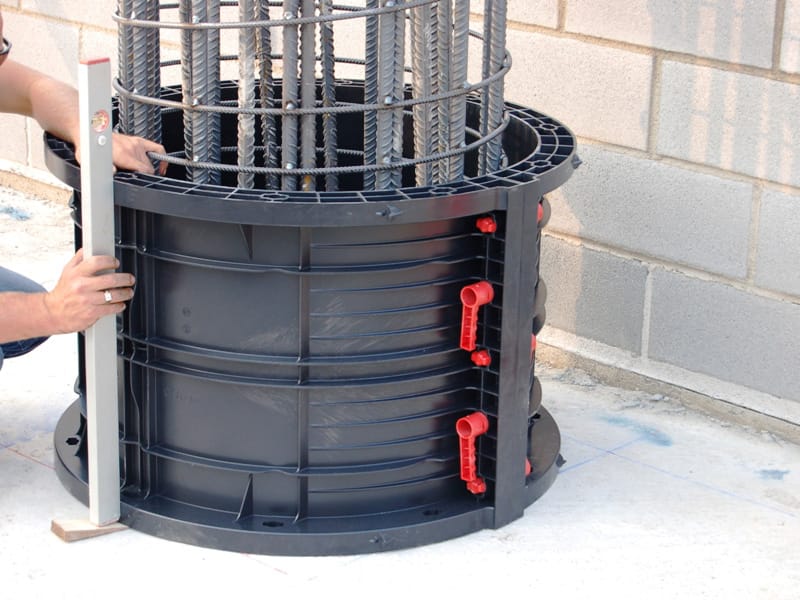 GEOTUB® Formwork system for round columns By Geoplast