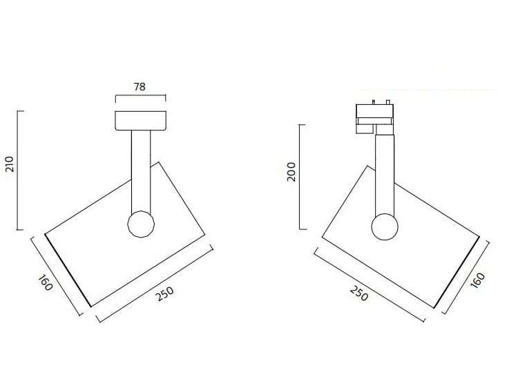 WOOD Adjustable ceiling wooden spotlight By Zero | design Fredrik Mattson