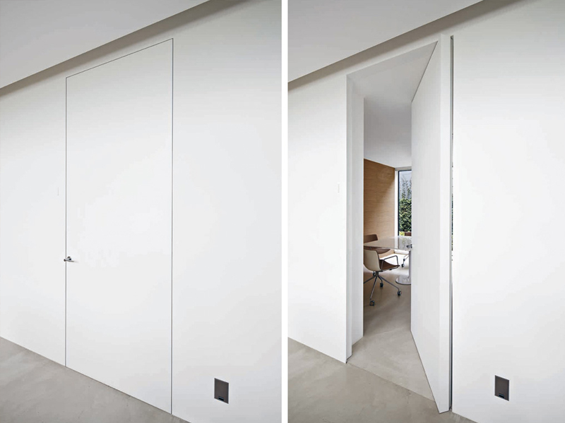 Porte Pivotante Verticale FILO 10 By Linvisibile
