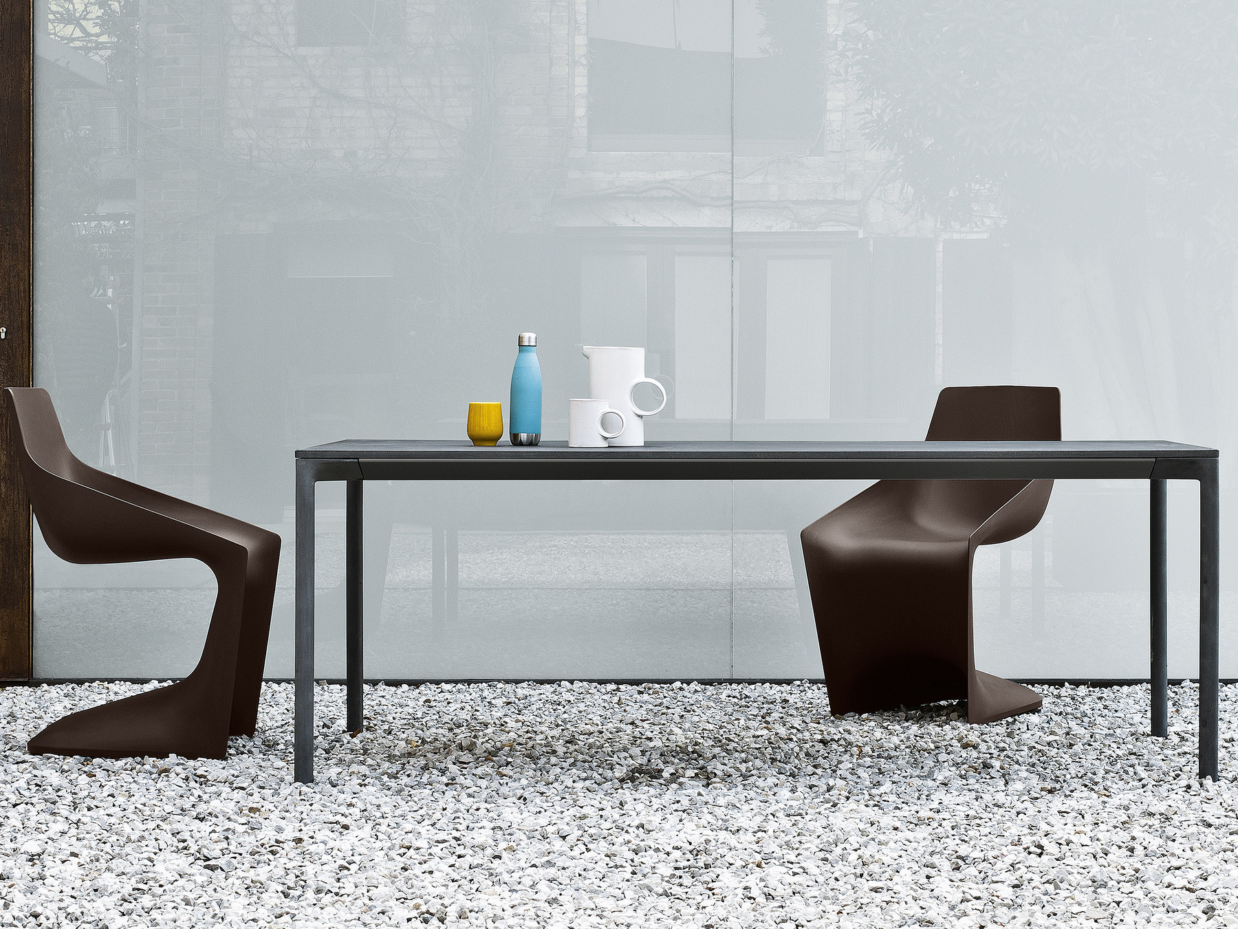 BOIACCA | Rectangular table By Kristalia design LucidiPevere