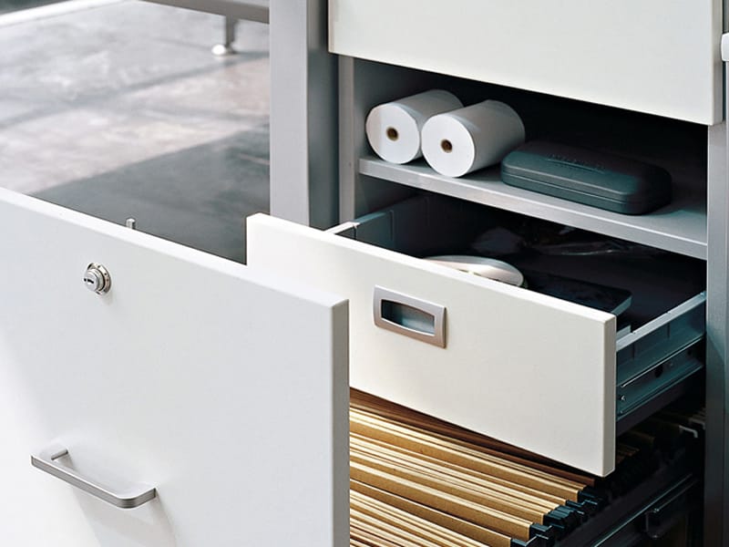 Office drawer unit Melamine office drawer unit By ACTIU