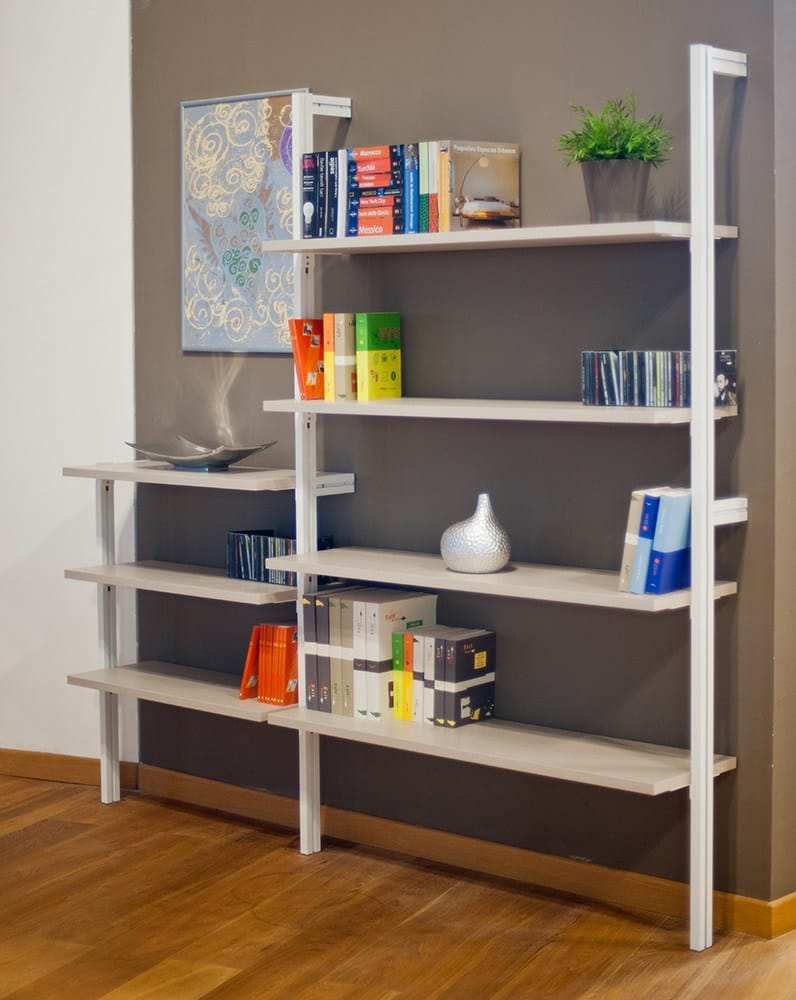 INUNO Modular extruded aluminium office shelving By STUDIO T