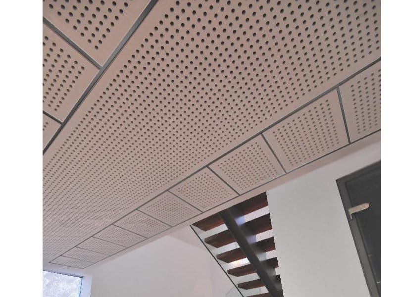 PANNELLI PER CONTROSOFFITTO ACUSTICO IN CARTONGESSO TILE 6/18 R BY FIBRAN