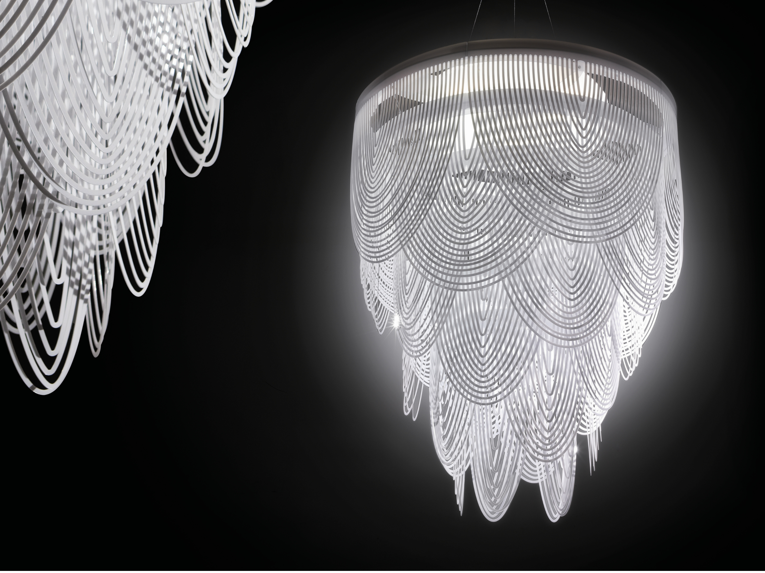 CEREMONY | Pendant lamp By Slamp design Bruno Rainaldi