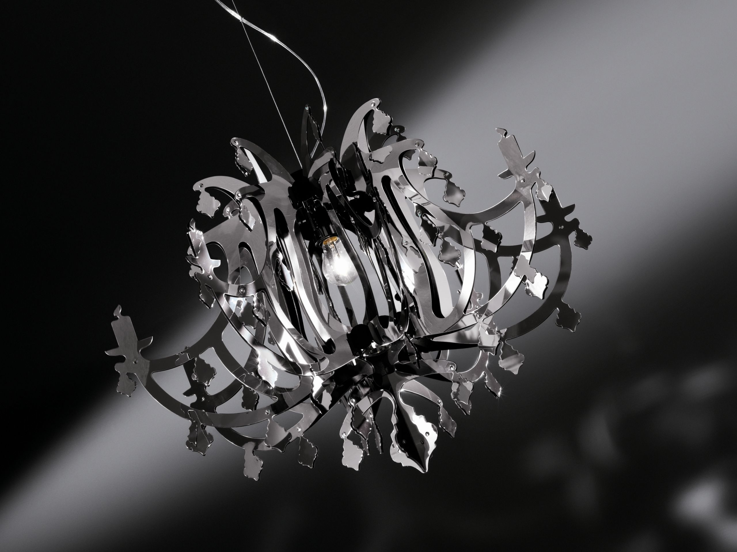 GINETTA | Lampada a sospensione By Slamp design Nigel Coates
