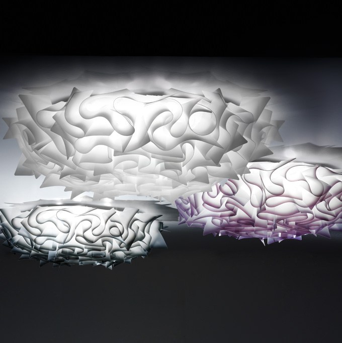Ceiling lamp VELI By Slamp design Adriano Rachele
