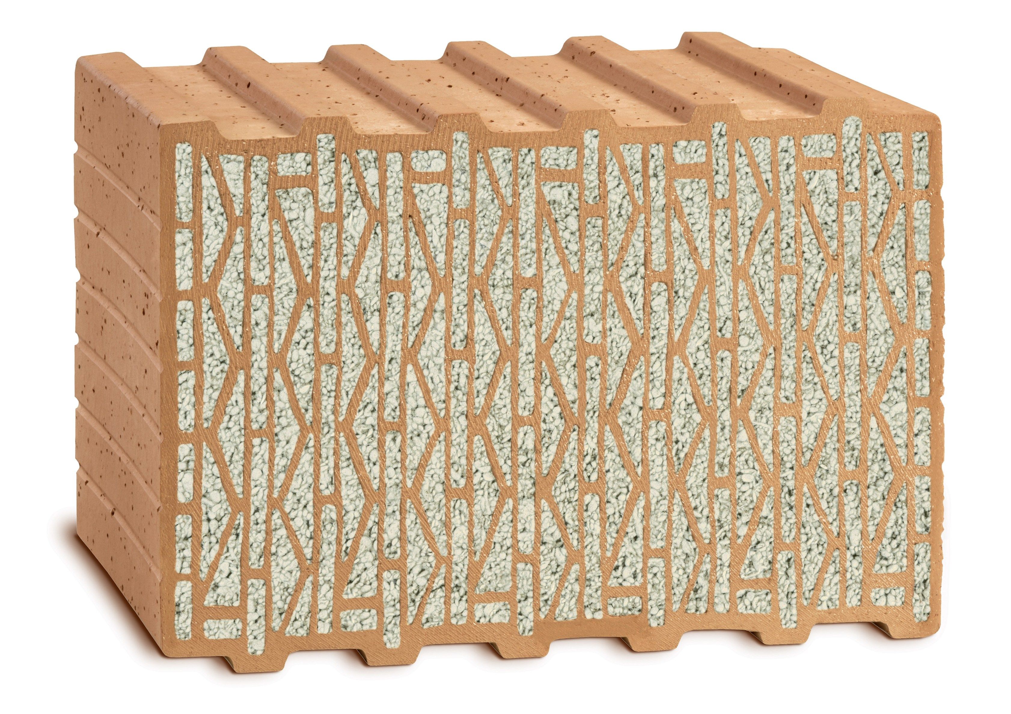 Tragender Ziegelblock UNIPOR W08 CORISO By LEIPFINGER-BADER