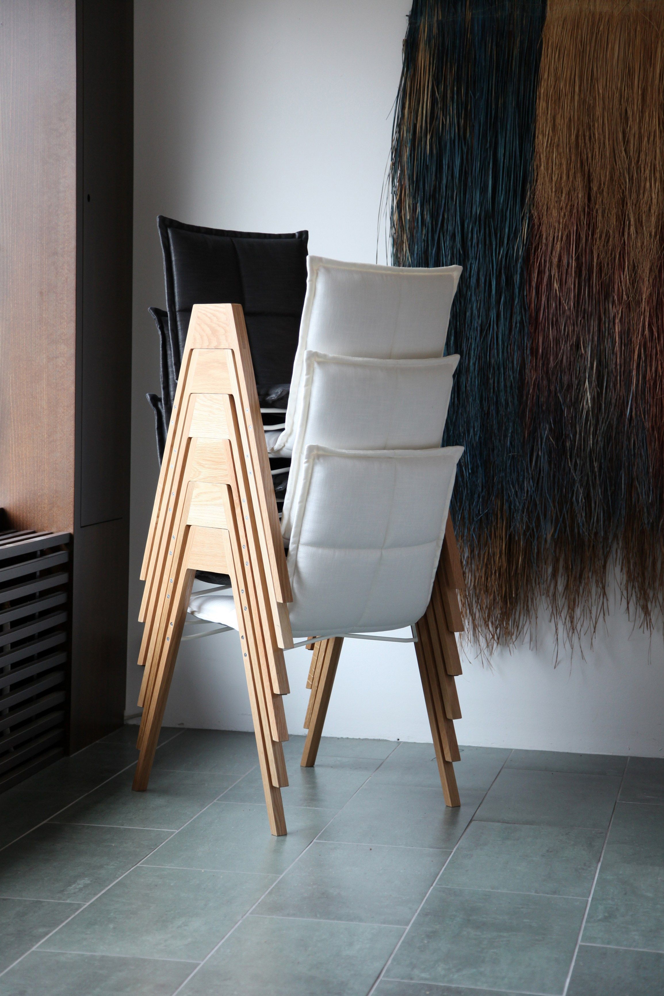 LAB Stackable chair with armrests By Inno | design Harri Korhonen