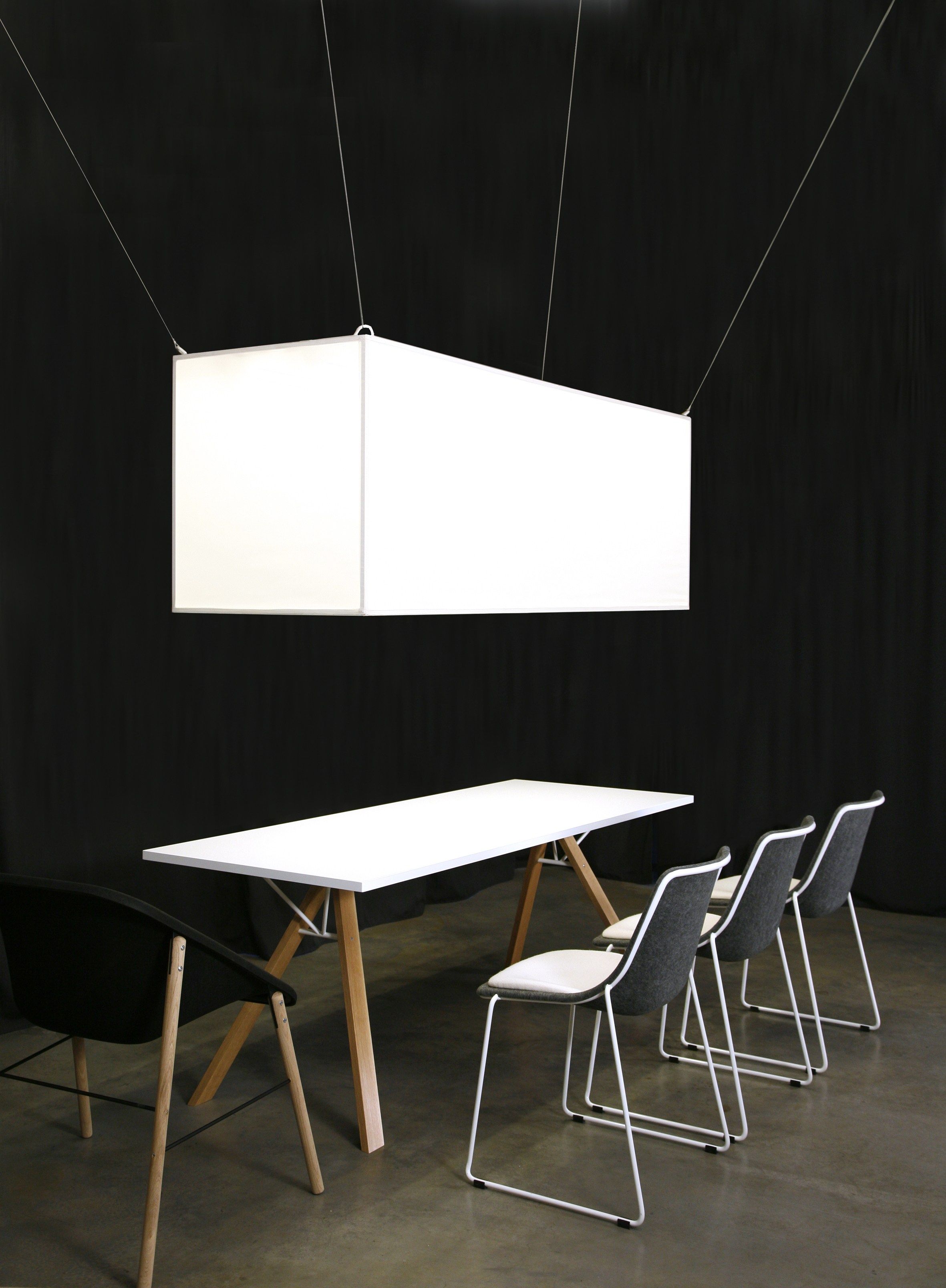 LAB Stackable chair with armrests By Inno | design Harri Korhonen