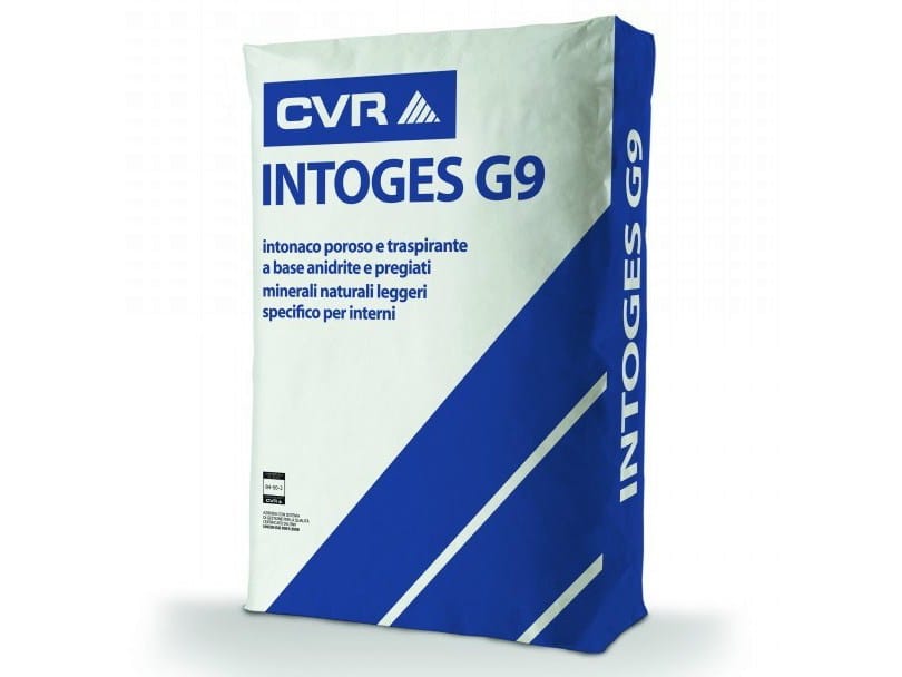 Intonaco di gesso INTOGES G9 - CVR - Edilportale